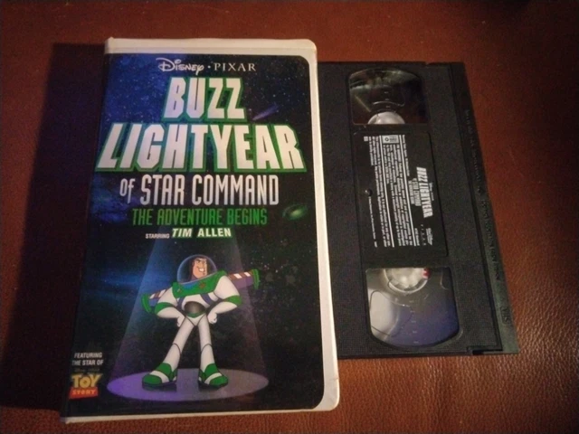 BUZZ LIGHTYEAR OF Star Command: The Adventure Begins (VHS, 2000) £2.16 - PicClick UK