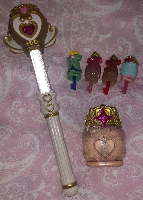 GLITTER FORCE GO! Princess Pretty Cure PreCure DX Perfume Rod Dress Up ...