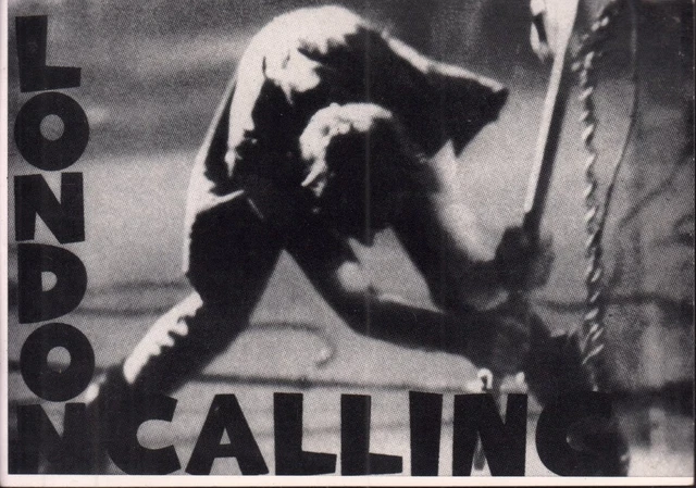 CLASH LONDON CALLING card Europe old postcard editions oasis EUR 3,62 ...