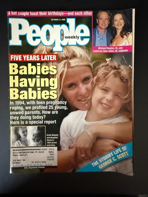 VINTAGE PEOPLE MAGAZINE: Michael Douglas, Shania Twain - October 11 ...