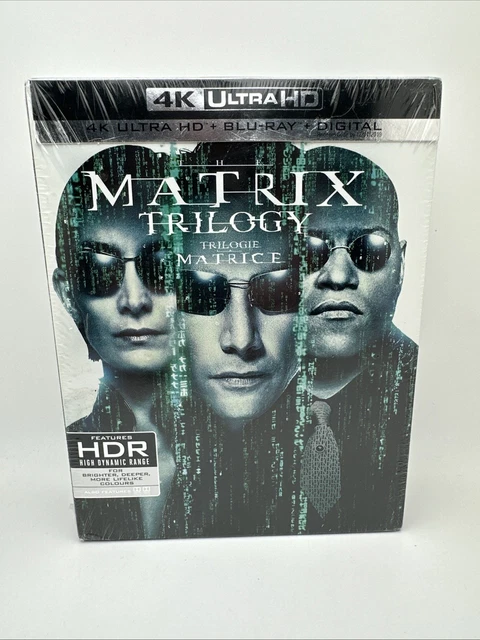 THE MATRIX TRILOGY (1999-2003) Ultra HD 4K Blu-ray Box Set Slipbox Brand New FS £51.49 - PicClick UK
