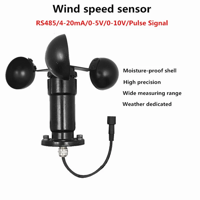 SHIP CRANE TOWER Wind Speed and Direction Transmitter Sensor Wind Speed ...