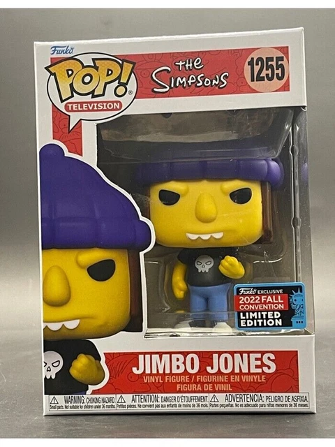 FUNKO POP JIMBO Jones The Simpsons Limited Edition 1255 $71.93 ...