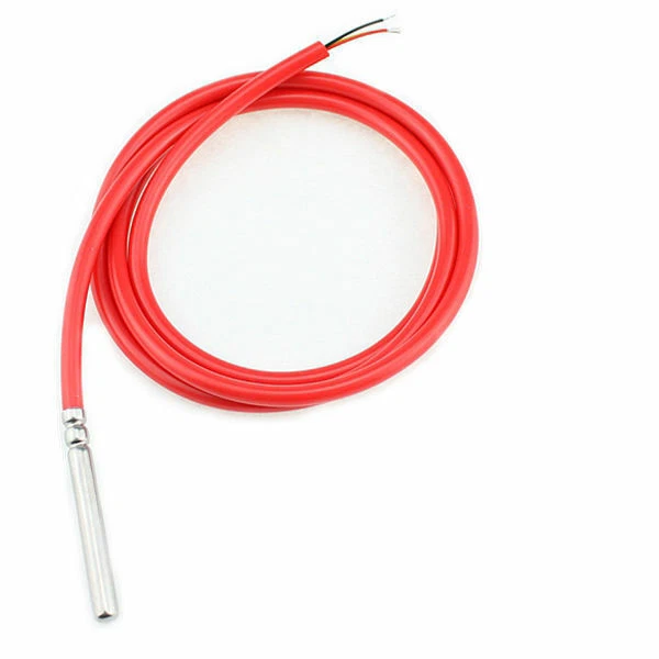 DS18B20 WATERPROOF DIGITAL Probe Temperature Sensor Silicone Cable ...