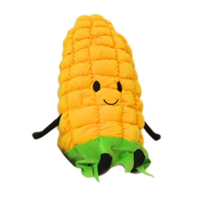 STUFFED CORN PLUSH Toy Stuffed Animal Cute Decor Realistic Fruits Plush ...