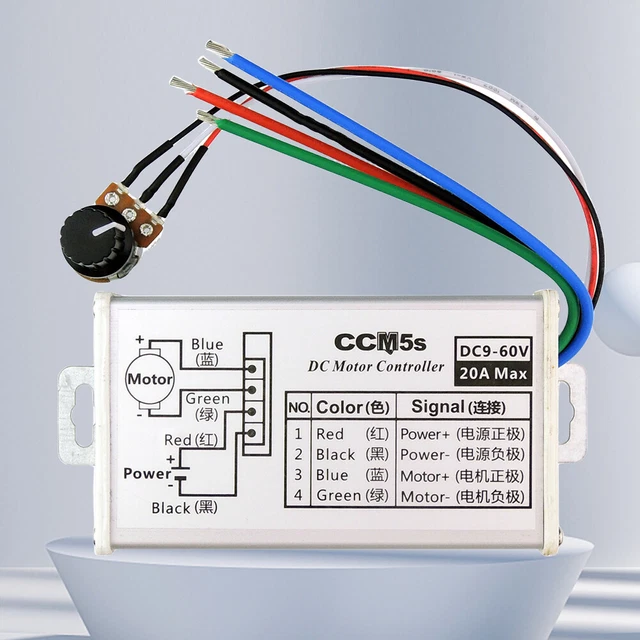 STEPLESS MOTOR PULSE Width Modulator Regulator DC 9-60V PWM Speed Regulator $17.37 - PicClick AU