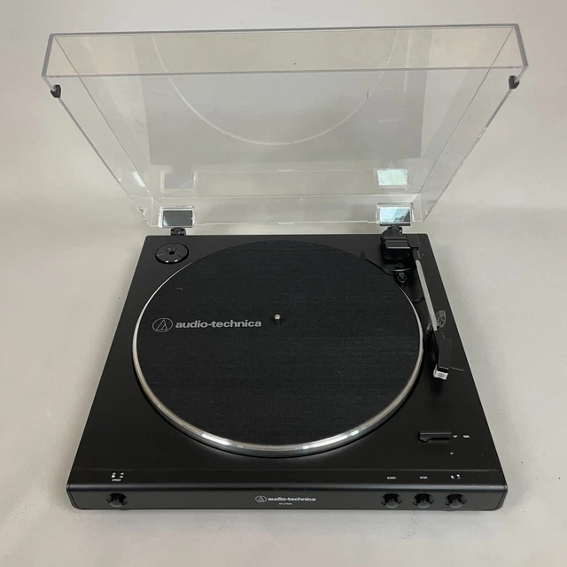 AUDIO TECHNICA AT-LP60X Fully Automatic Belt-Drive Turntable Vinyl ...