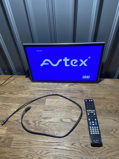 AVTEX 12V LED TV/DVD Model L188DRS With Remote, Sat & Power Cable ...