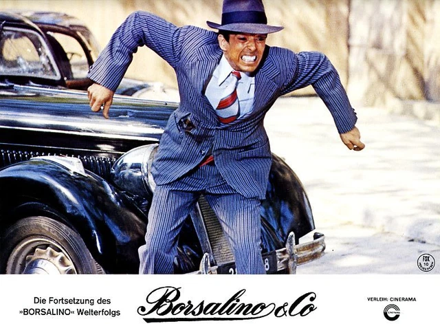 BORSALINO & CO. ORIGINAL AH-Foto Alain Delon MAFIA-KULT £10.27 ...