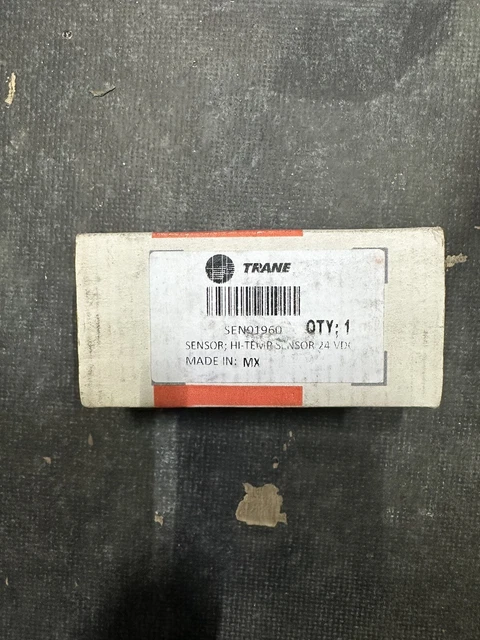 TRANE SENO1960 HI Temp Sensor 24VDC Chiller TechView RTAF RTAC CGAN ...