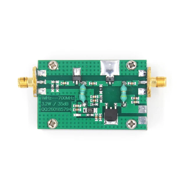 35DB 1MHZ-700MHZ 3.2W Verstärker HF VHF UHF FM Sender RF Power Amplifier EUR 28,55 - PicClick DE