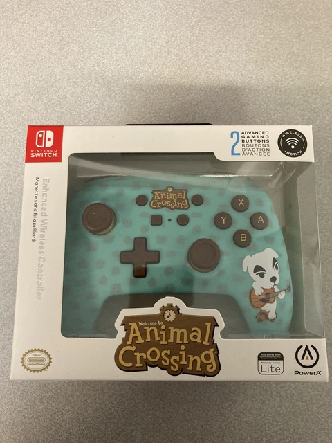 POWERA ENHANCED WIRELESS CONTROLLER NINTENDO SWITCH ANIMAL CROSSING ...