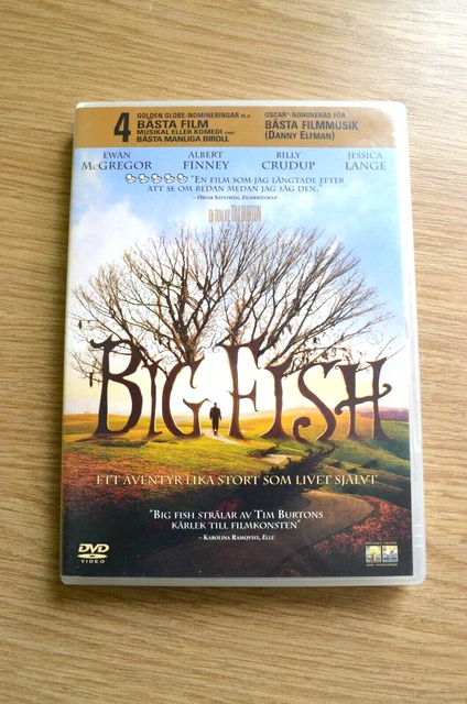 BIG FISH : Billy Crudup, Hailey Anne Nelson Drama DVD (2007) Tim Burton ...