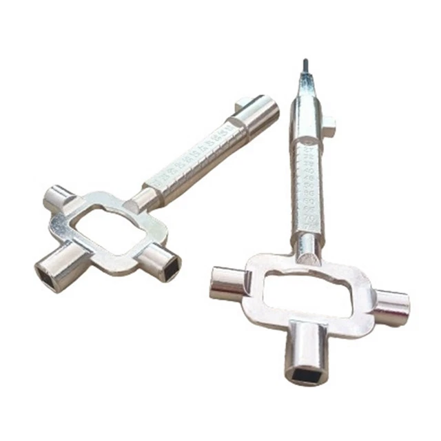 6 IN 1 Lock Cylinder Measuring Tools Building Keys and Locksmith Lock ...