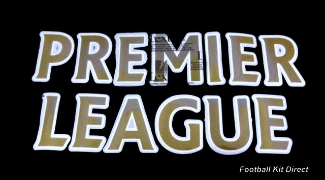 OFFICIAL PREMIER LEAGUE Lextra 07-12 Football Gold Letter Player Size £ ...