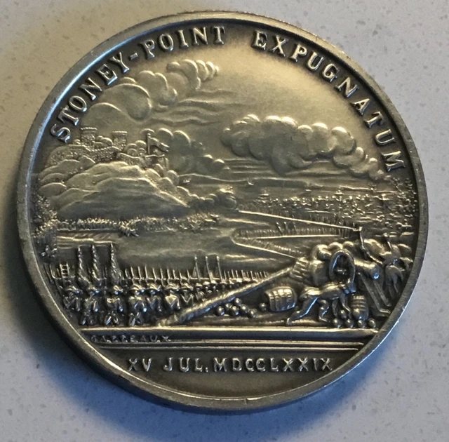 REVOLUTIONARY WAR BATTLE Of Stony Point Anthony Wayne Coin Medal £4.52 ...