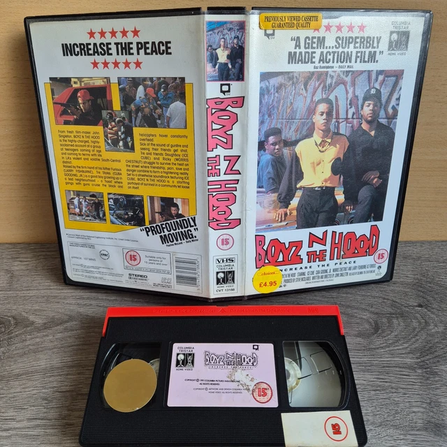 BOYZ N THE Hood VHS tape 1992 original big box £14.99 - PicClick UK