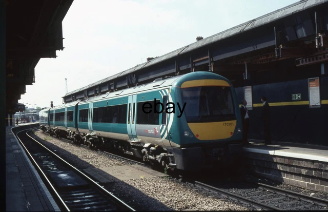 35MM TRAIN SLIDE - Cross Country DMU Class 170 Turbostar. 170101 ...