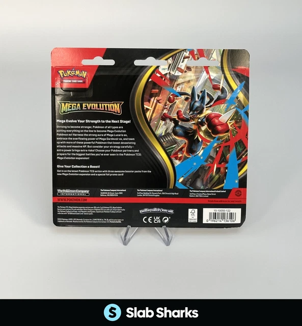2004 POKEMON TCG Mega Evolution Golduck 3 Pack Hanger Promo Box Sealed ...