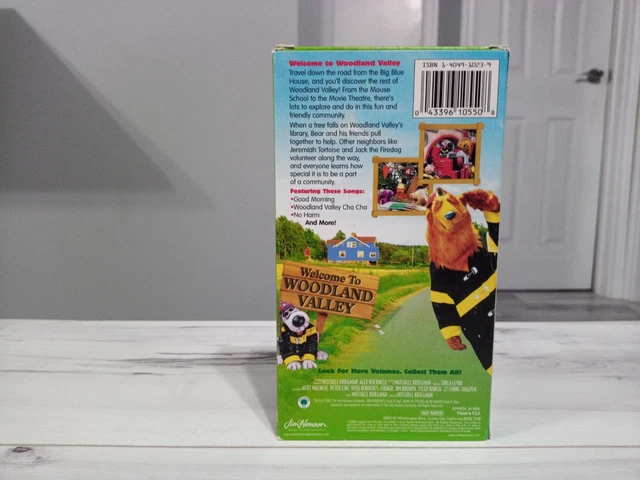 BEAR IN THE Big Blue House - Heroes Of Woodland Valley VHS (2003 ...