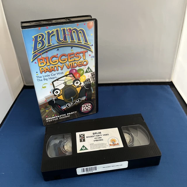 BRUM BIGGEST PARTY Video The Surprise Party Pal Vhs Video Kids Children ...