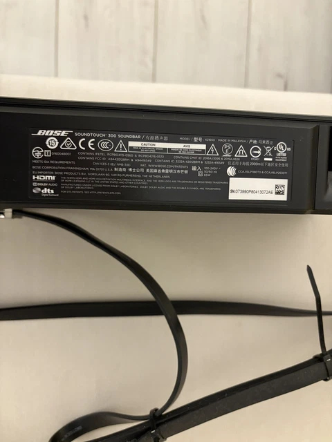 BOSE SOUNDTOUCH 300 soundbar £168.69 - PicClick UK