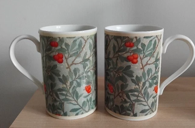 2 NEW DUNOON Pottery Stoneware Mugs Pimlico Design By Kersey Made In ...