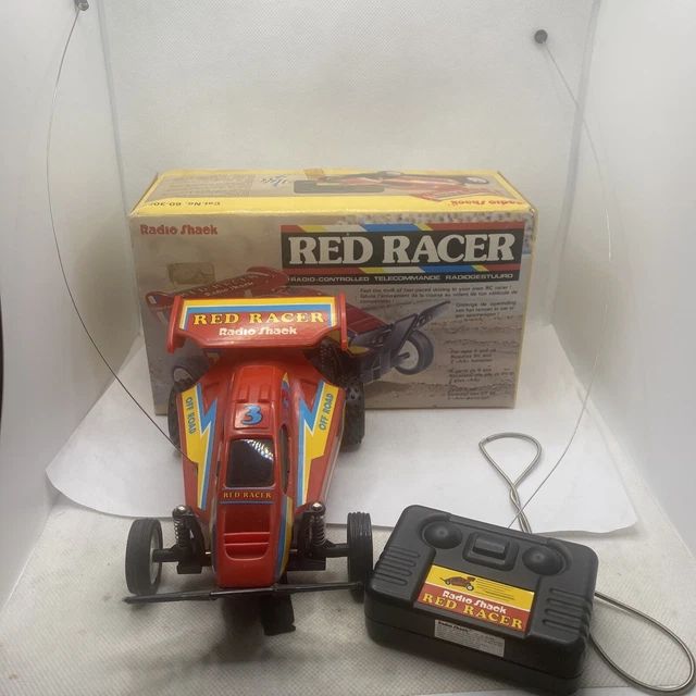RADIO SHACK RED racer radio controlled untested see description £50.00 ...