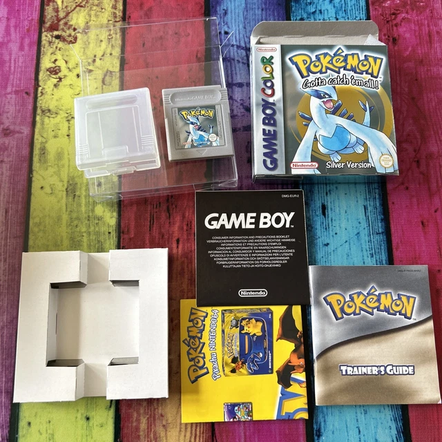 POKEMON: VERSIONE ARGENTO (Nintendo Game Boy Color, 2001) - Versione ...