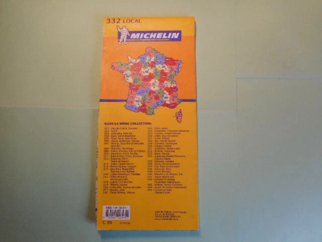 MICHELIN CARTE 332 Drome Vaucluse 2002 Maps Karte Cartolina EUR 1,20 ...