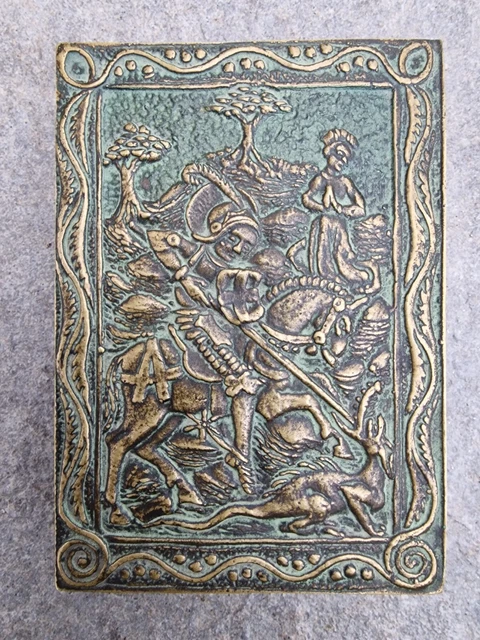 RARE COFFRET Boite Bronze Max Le Verrier En Forme De Livre Art Déco ...