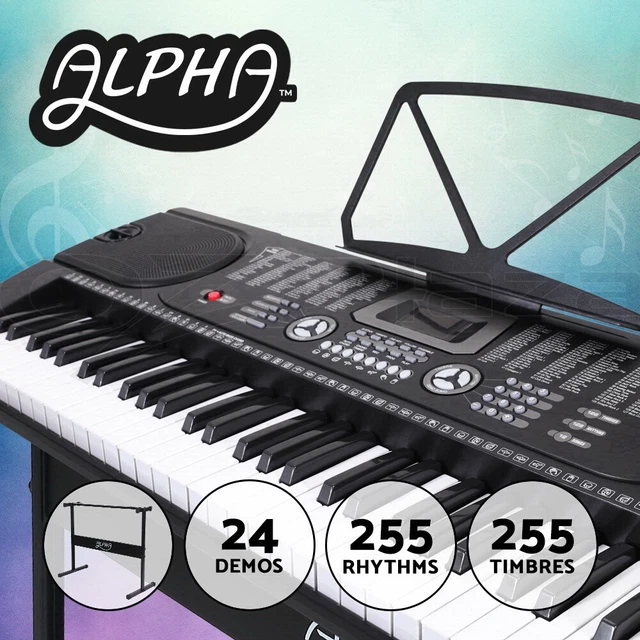ALPHA 61 KEYS Digital Piano Keyboard Electronic Electric Keyboards ...