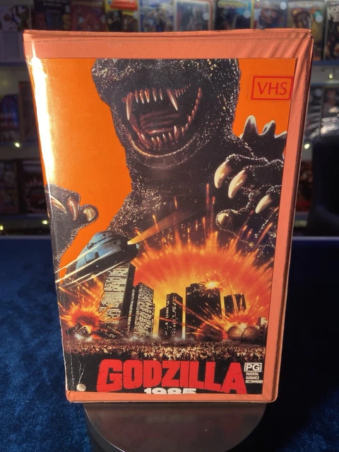 GODZILLA 1985 VHS Roadshow Original Release Reversible Slick $165.00 ...