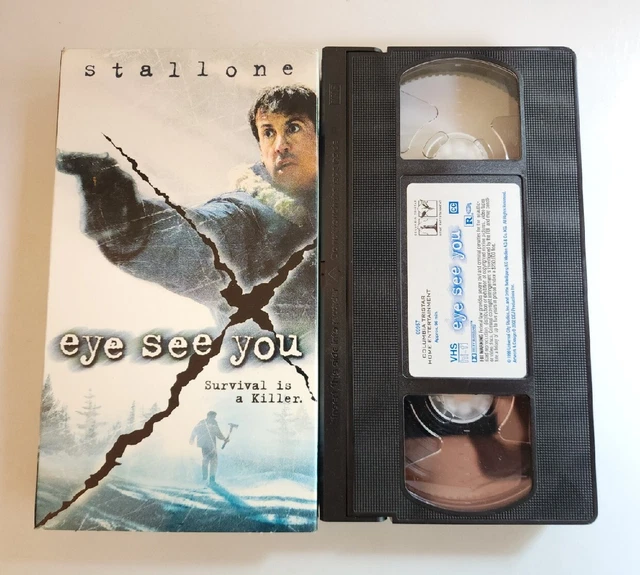 EYE SEE YOU (VHS, 2002) Sylvester Stallone, Charles S. Dutton, Polly ...