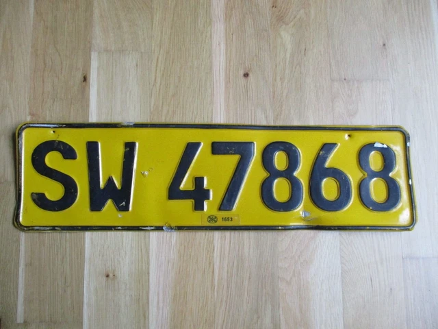 NUMMERNSCHILD NAMIBIA WINDHOEK Original Used Car Plate Africa EUR 17,50 ...