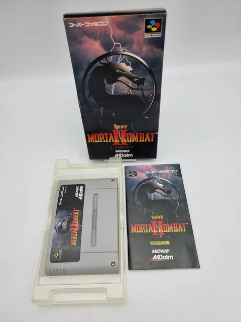 MORTAL KOMBAT II Super Famicom Japon Used EUR 234,04 - PicClick FR