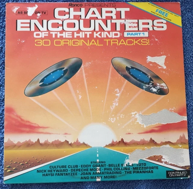 CHART ENCOUNTERS OF The Hit Kind Part 1 12" Vinyl LP 1983 Compilation Various £0.49 - PicClick UK