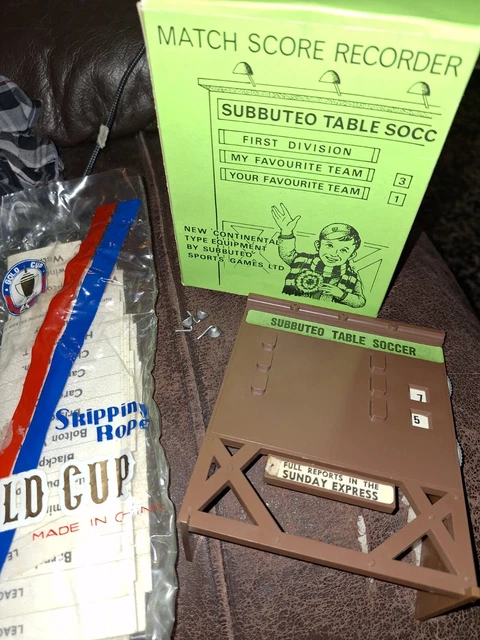 SUBBUTEO C115 BROWN Scoreboard Set Z Boxed With 3 Lamps. £24.99 ...