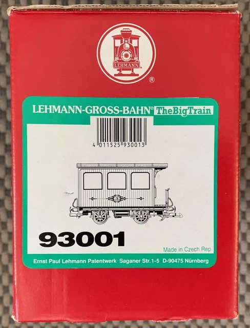 LGB 93001 BLUE Passenger Coach Excellent Condition in Original Box £31. ...