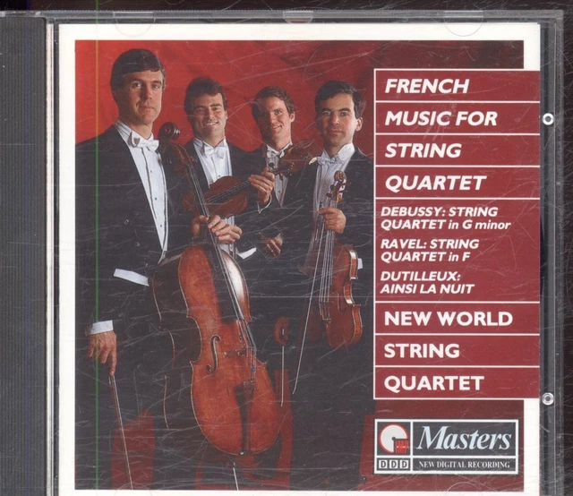 MCD17 NEW WORLD String Quartet Debussy / Ravel / Dutilleux - French Music For EUR 5,36 - PicClick FR
