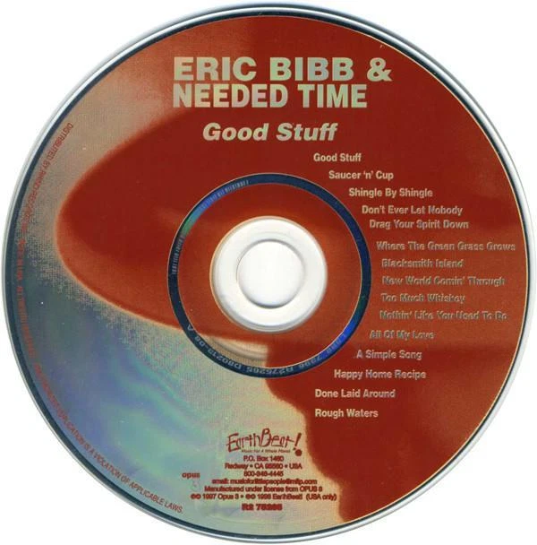 ERIC BIBB AND Needed Time Good Stuff CD USA Earthbeat 1998 R275265 EUR ...