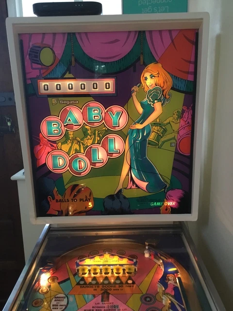 VINTAGE 1970’S COIN operated arcade Pinball machine £873.72 - PicClick UK