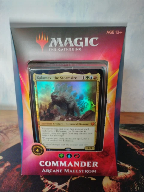 MAGIC THE GATHERING Commander Deck Arcane Maelstrom Sealed $135.00 ...