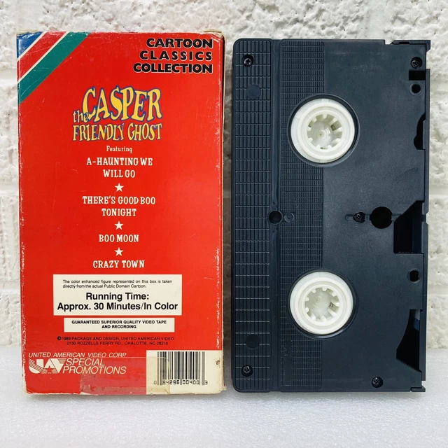 HTF !! UAV Cartoon Classics Casper the Friendly Ghost VHS Vol. 2 ...