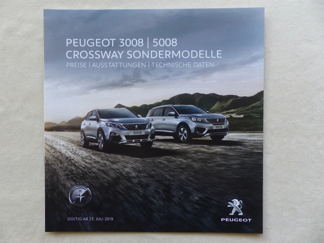 Peugeot 3008 Preisliste 2020