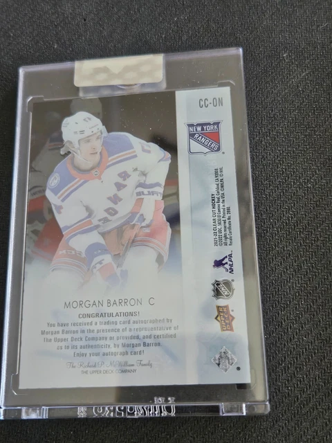 2021-22 UPPER DECK Ud Clear Cut Morgan Barron Cc-On Rookie Auto Acetate $24.99 - PicClick CA