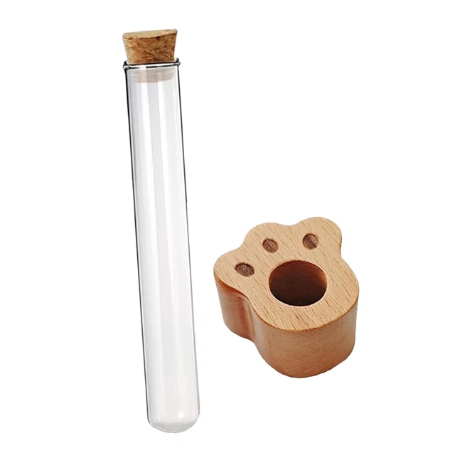 CAT WHISKER JAR Pet Hair Keepsake Bottle Pet Keepsake Box Paw Shaped ...