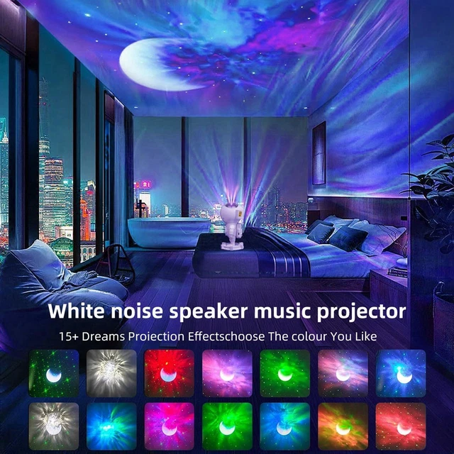 1X(GALAXY NIGHT LIGHT Star Astronaut Galaxy Projector with ...