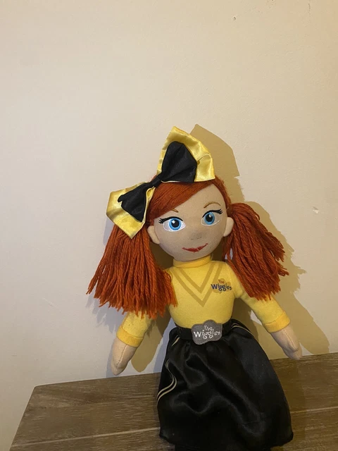 Jasnor The Wiggles Emma Large Soft Toy Plush 20” Yellow Rag Doll