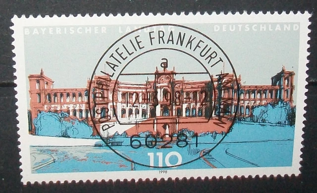 N°632E STAMP DEUTSCHE BUNDESPOST CANCELED Aus EUR 0,33 - PicClick FR